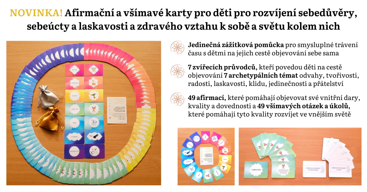 Afirmační karty pro děti | Tisíc Tváří Radosti